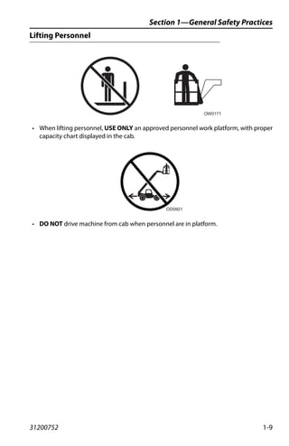 Caterpillar cat th414 c telehandler operator and maintenance manual | PDF