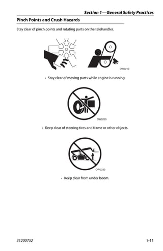 Caterpillar cat th414 c telehandler operator and maintenance manual | PDF