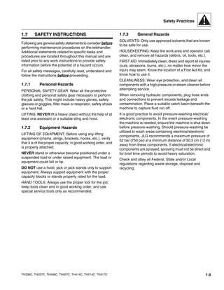 Caterpillar cat th514 c telehandler service repair manual | PDF