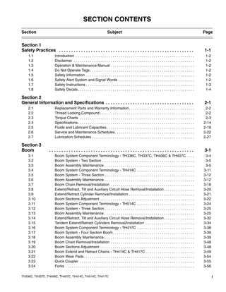 Caterpillar cat th514 c telehandler service repair manual | PDF