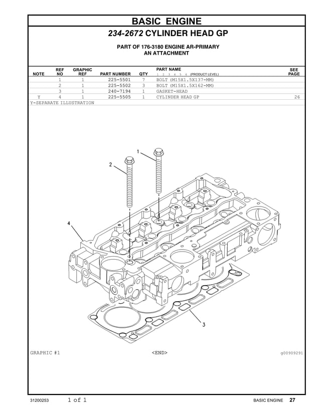 Caterpillar cat th560 b telehandler parts catalogue manual sn tbp00100 ...