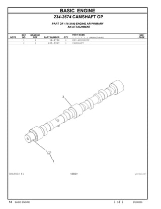 Caterpillar cat th560 b telehandler parts catalogue manual sn tbp00100 ...