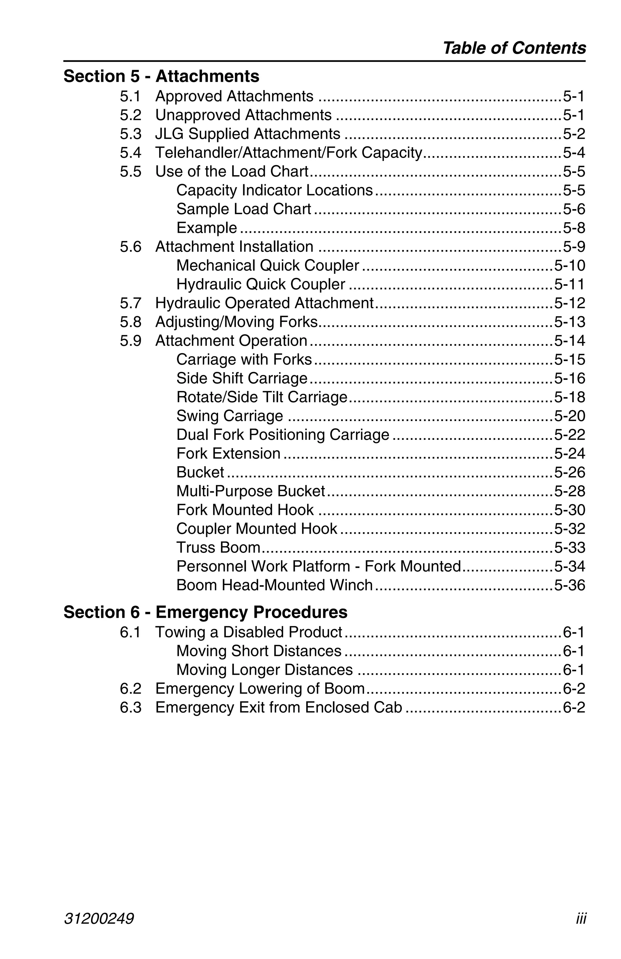 Caterpillar cat tl1255 telehandler operation and maintenance manual | PDF