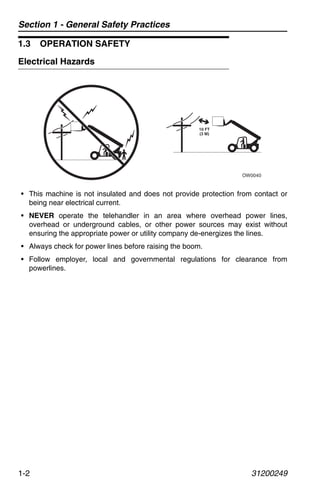 Caterpillar cat tl1255 telehandler operation and maintenance manual | PDF