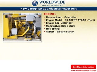 Caterpillar industrial diesel engines august 2011 | PPT