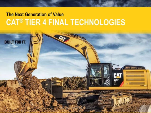 Caterpillar Tier 4 Final Customer Presentation11.17.pptx | Chemistry ...