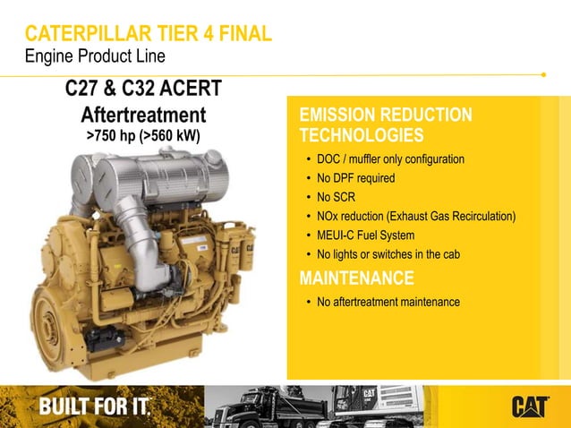 Caterpillar Tier 4 Final Customer Presentation11.17.pptx | Chemistry ...