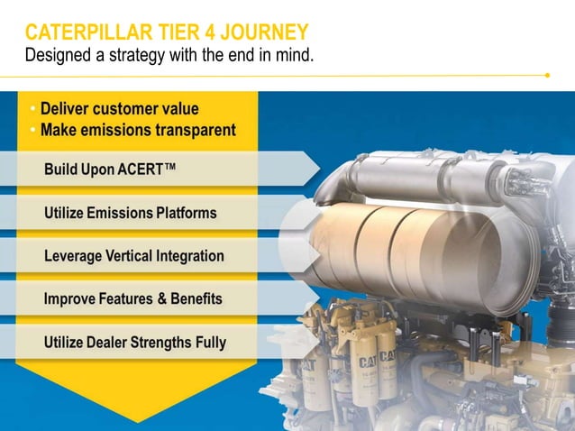 Caterpillar Tier 4 Final Customer Presentation11.17.pptx | Chemistry ...