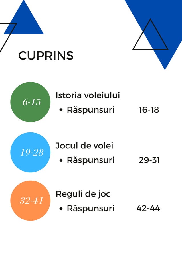 Cate stii despre jocul de volei? | PDF