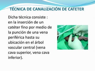 CATETER PICC NEONATAL Texnica y procedimientoB.pptx