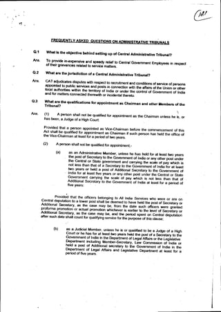 Central Administrative Tribunal Chandigarh | PDF