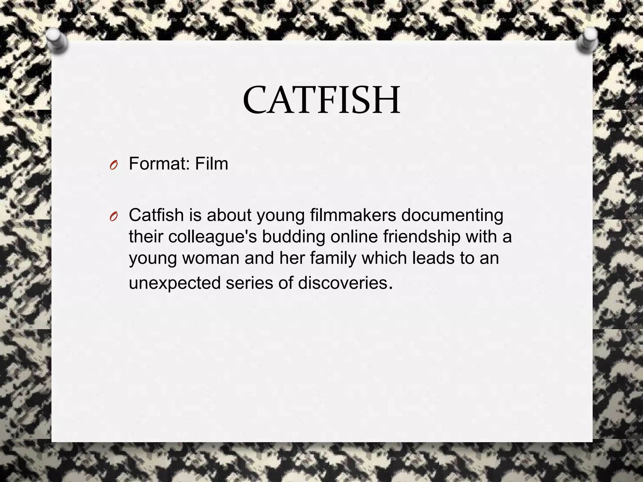 Catfish | PPT