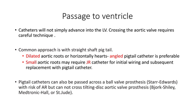LV angiography.pptx | Heart and Cardiovascular Diseases | Diseases and ...