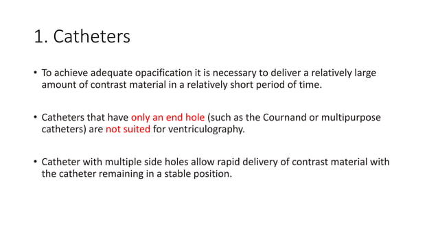LV angiography.pptx | Heart and Cardiovascular Diseases | Diseases and ...