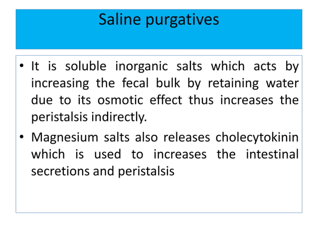 Cathartics | PPTX | Digestive Disorders | Diseases and Conditions
