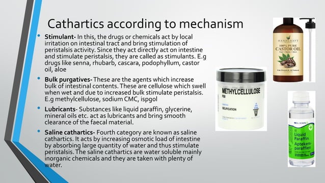 CATHARTICS Cathartic mechanism preparation uses etc. | PDF | First Aid ...