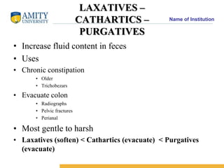 CATHARTICS constitution classification etc.pptx