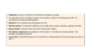 Cathartics( Sodium Phosphate, Magnesium carbonate, Magnesium hydroxide ...