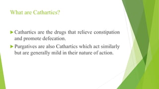 Cathartics new (1) | PPT