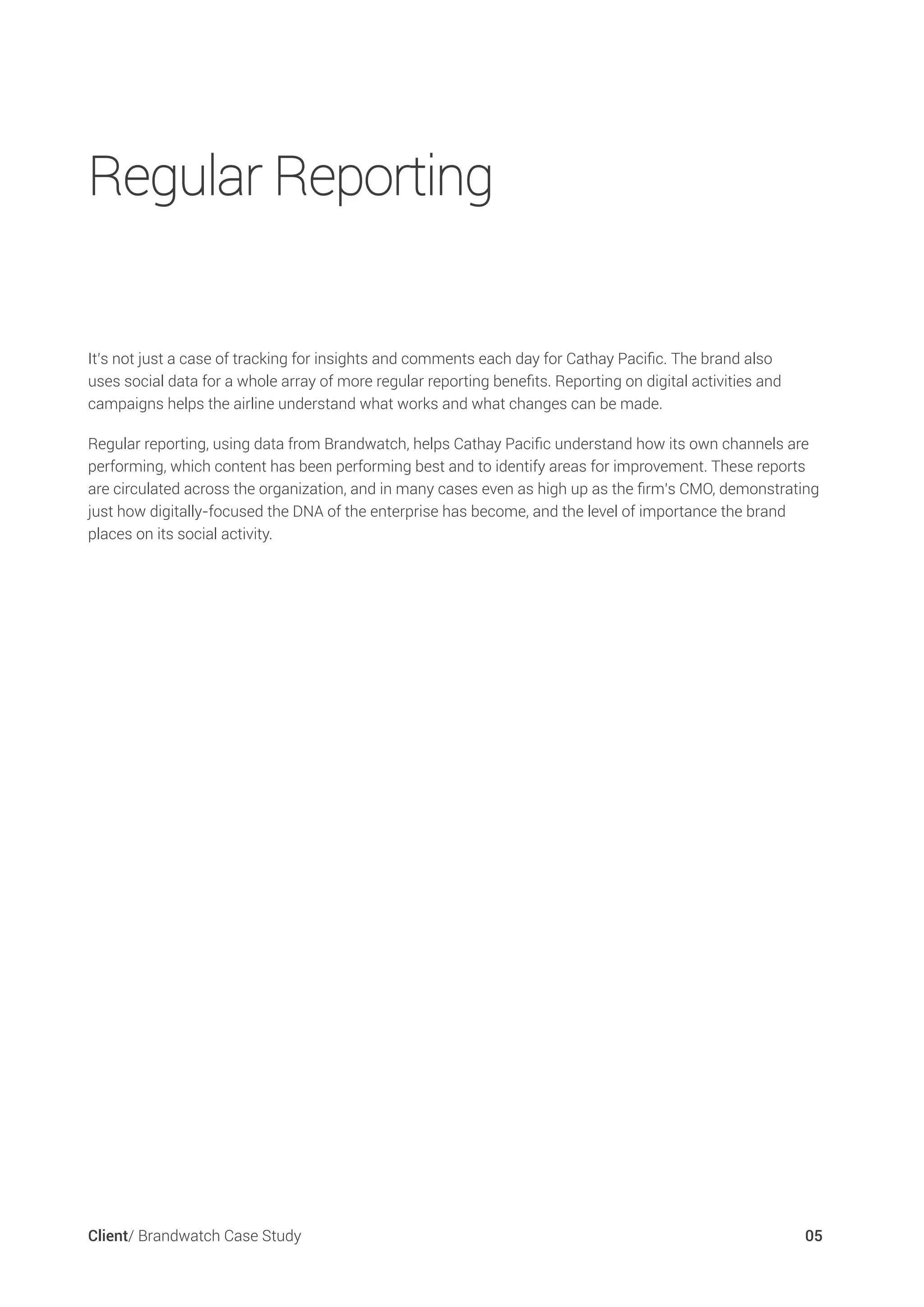 Cathay Pacific - Case Study | PDF