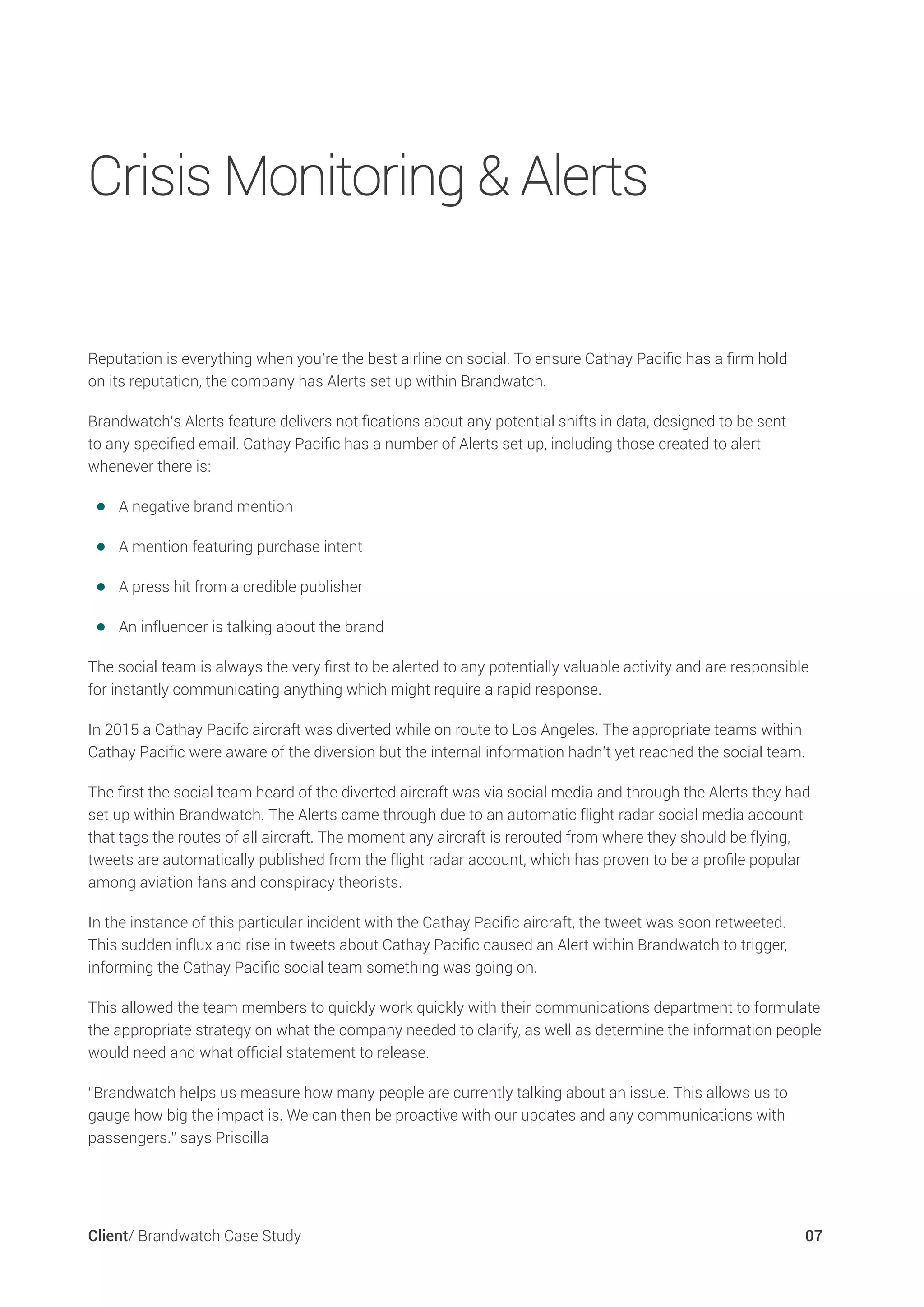 Cathay Pacific - Case Study | PDF