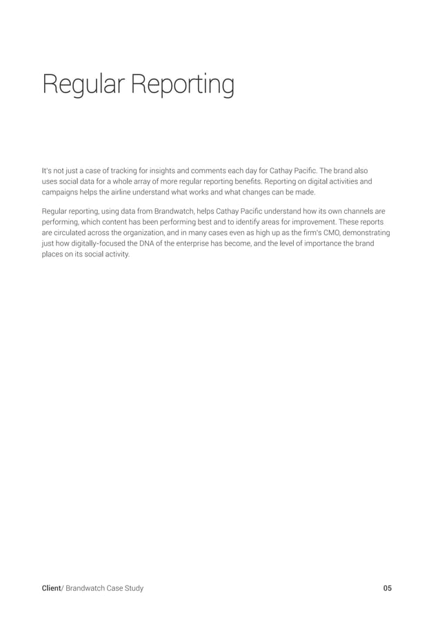 Cathay Pacific - Case Study | PDF