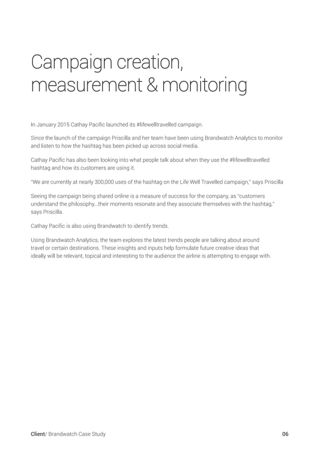 Cathay Pacific - Case Study | PDF