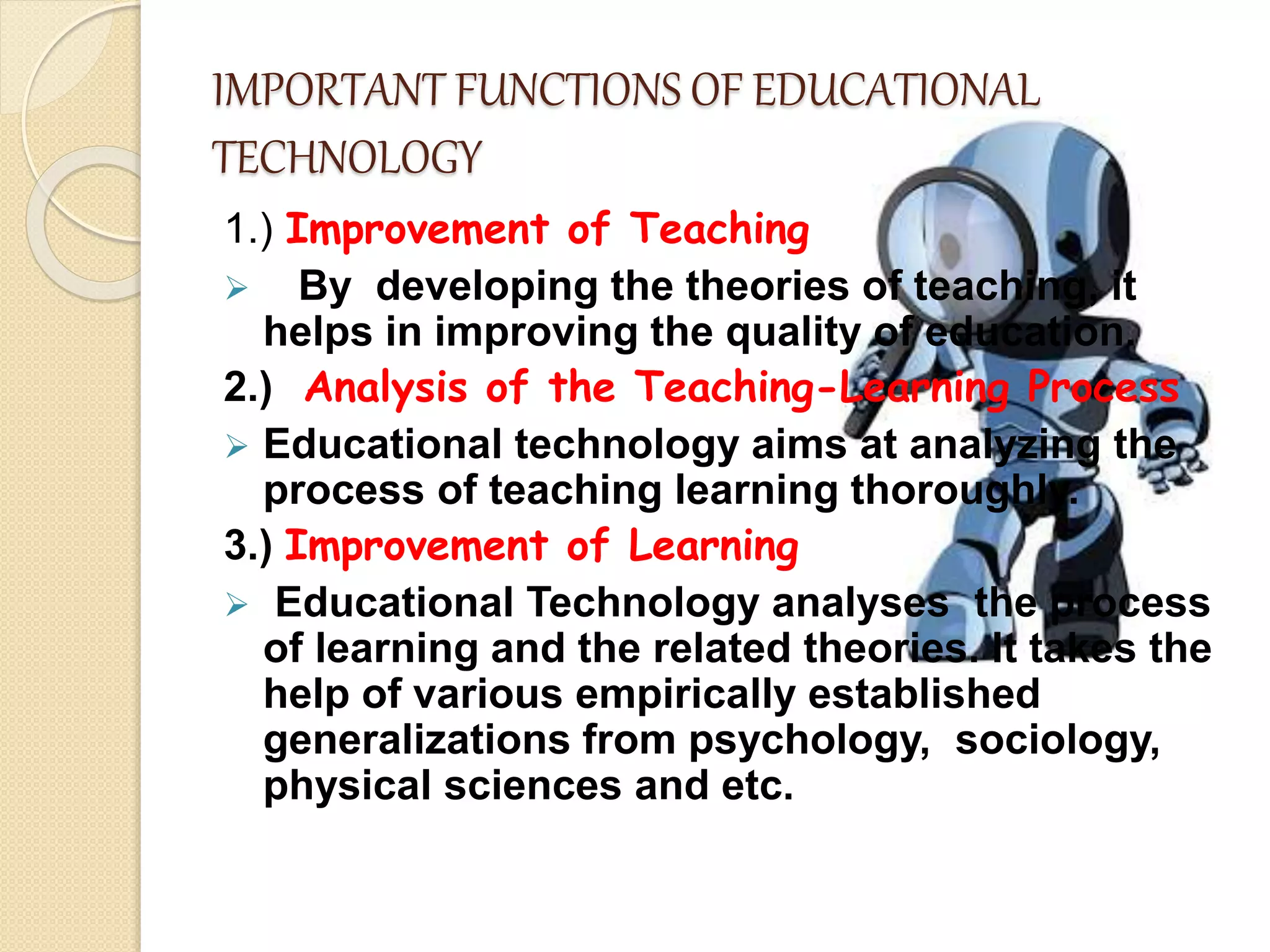 "Roles and Functions of Educational Technology in the 21st Century ...
