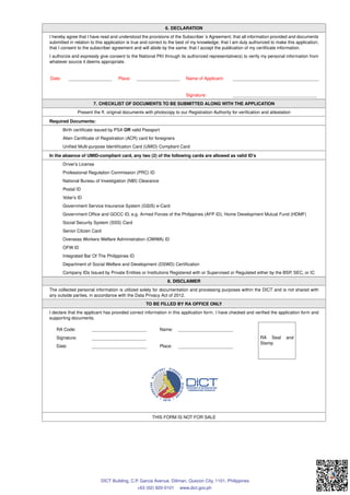 Catherine ababon pnpki application form | PDF