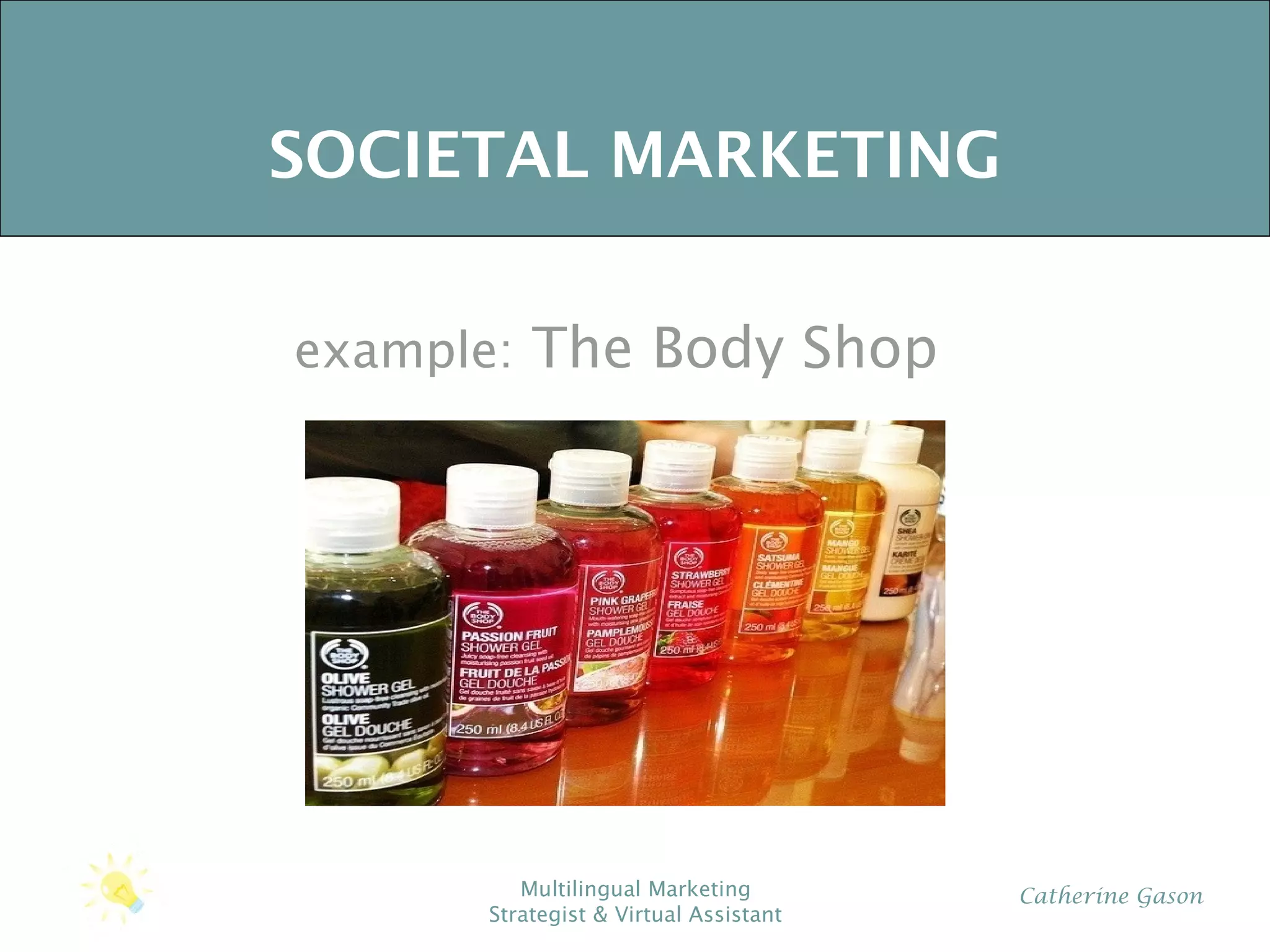 Introduction to Societal Marketing | PPT