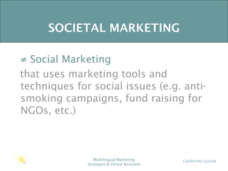 Introduction to Societal Marketing | PPT