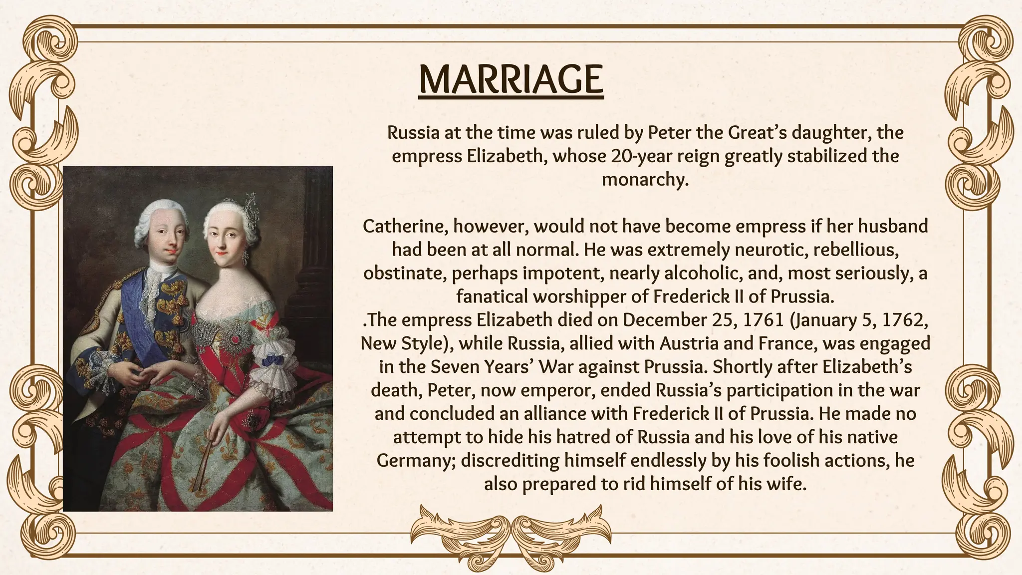 CATHERINE II HARSHITA HADA.presentation by | PPT