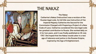 CATHERINE II HARSHITA HADA.presentation by | PPT