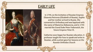 CATHERINE II HARSHITA HADA.presentation by | PPT