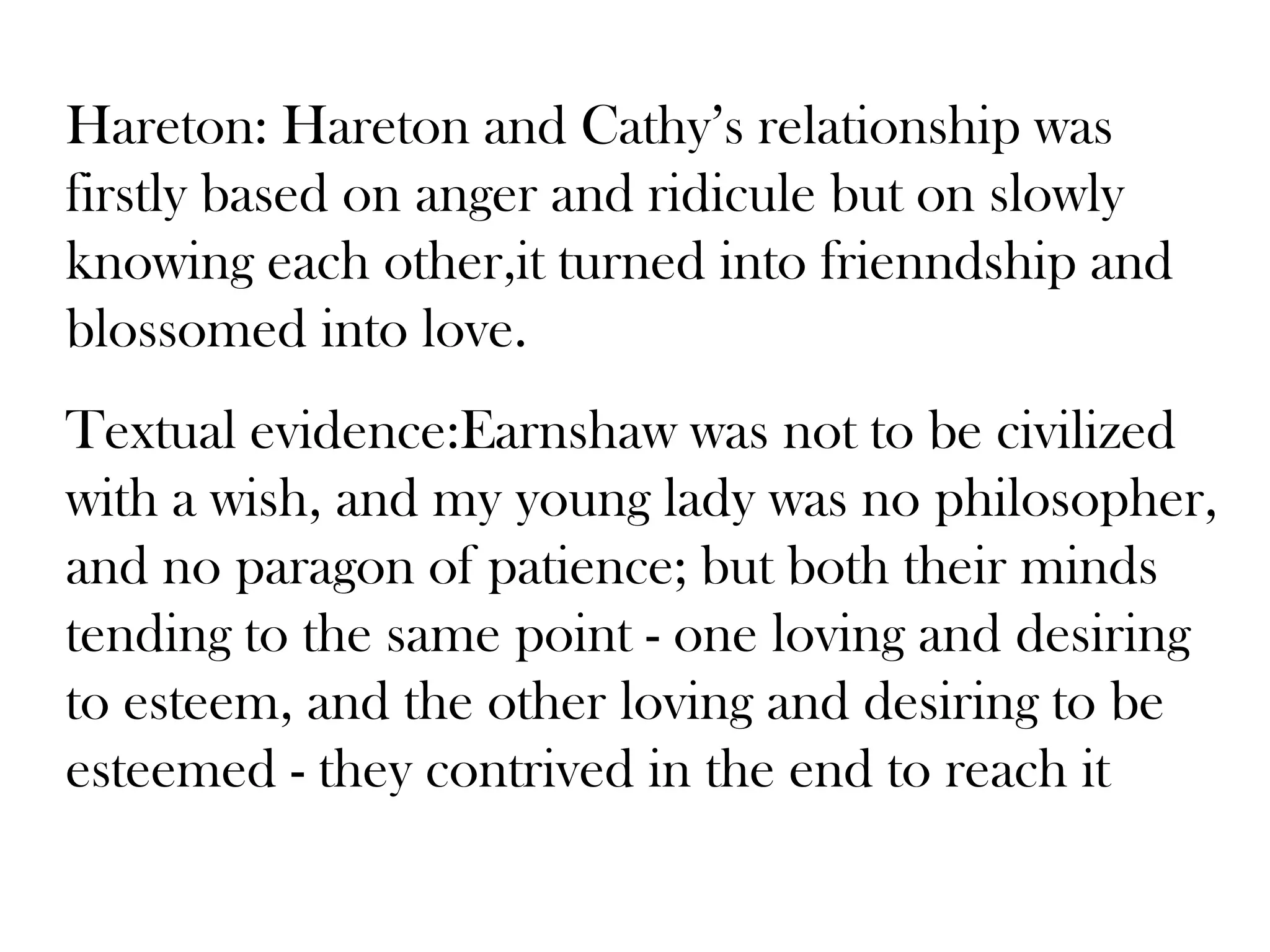 Catherine linton earnshaw | PPT