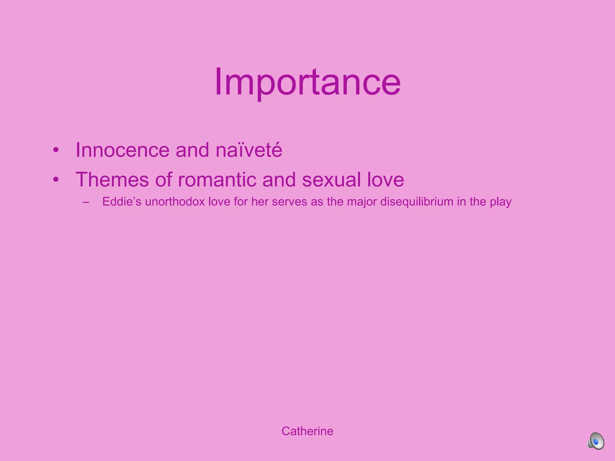 Catherine presentation | PPT