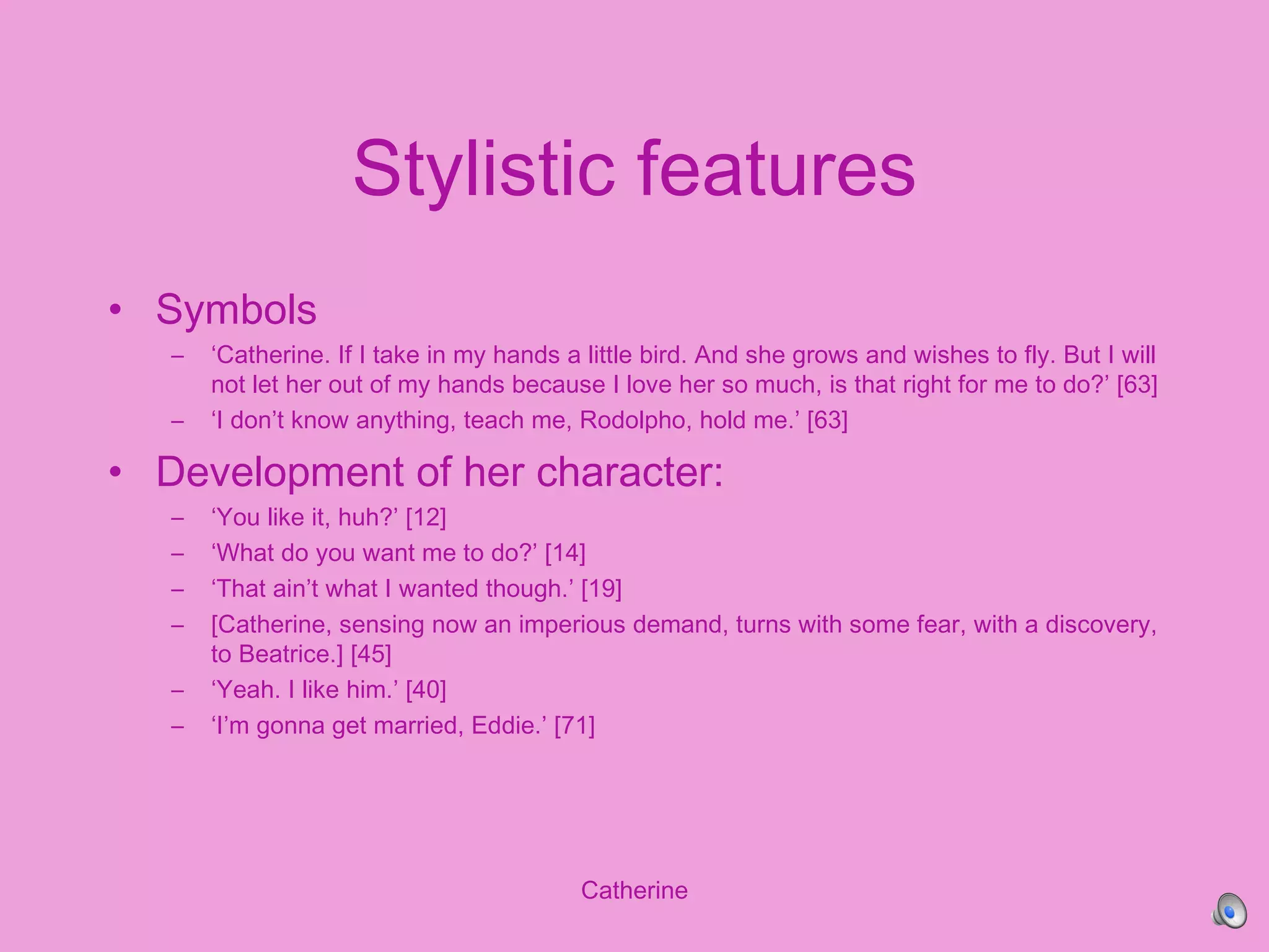 Catherine presentation | PPT