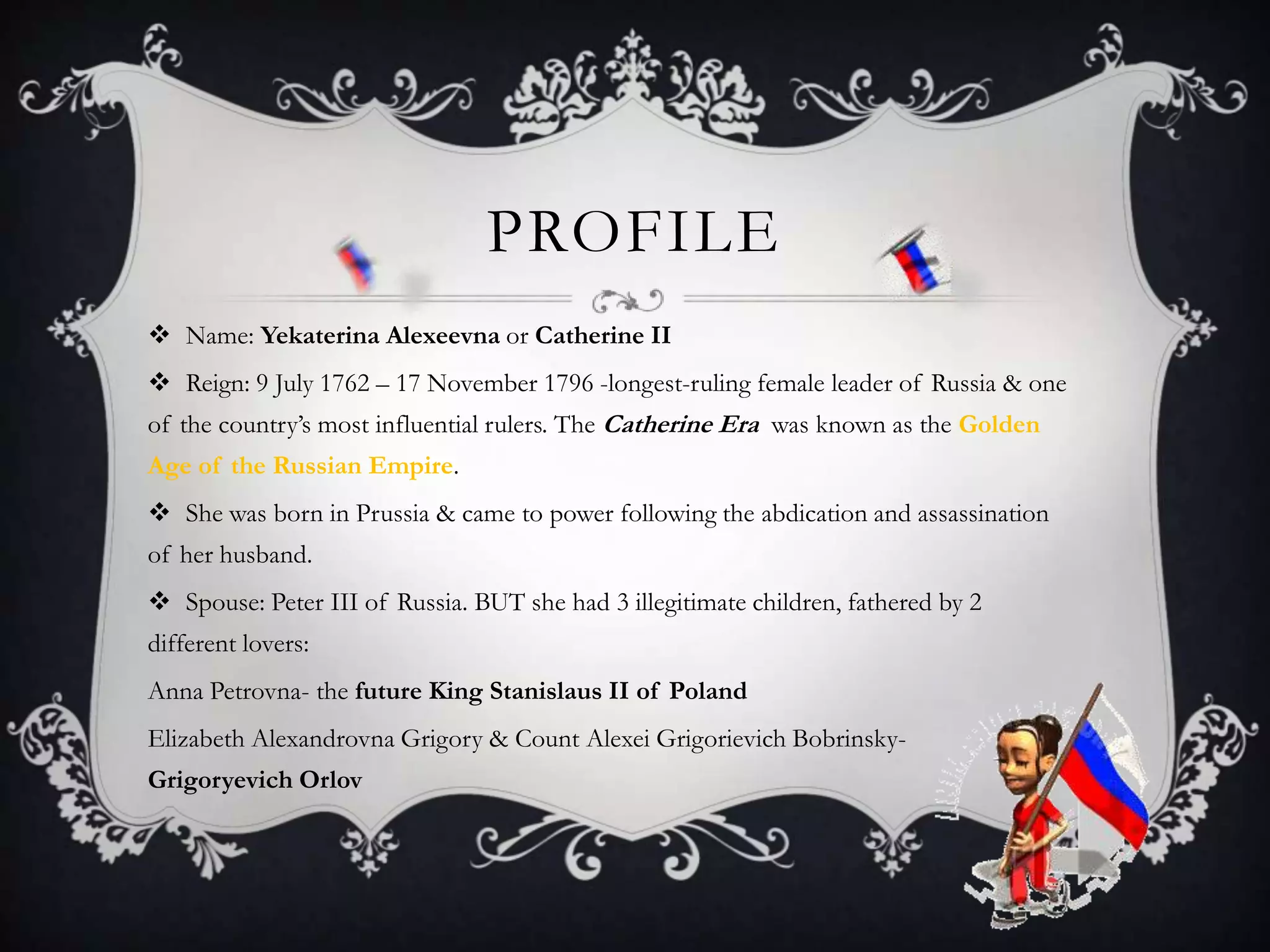 Catherine the great | PPTX