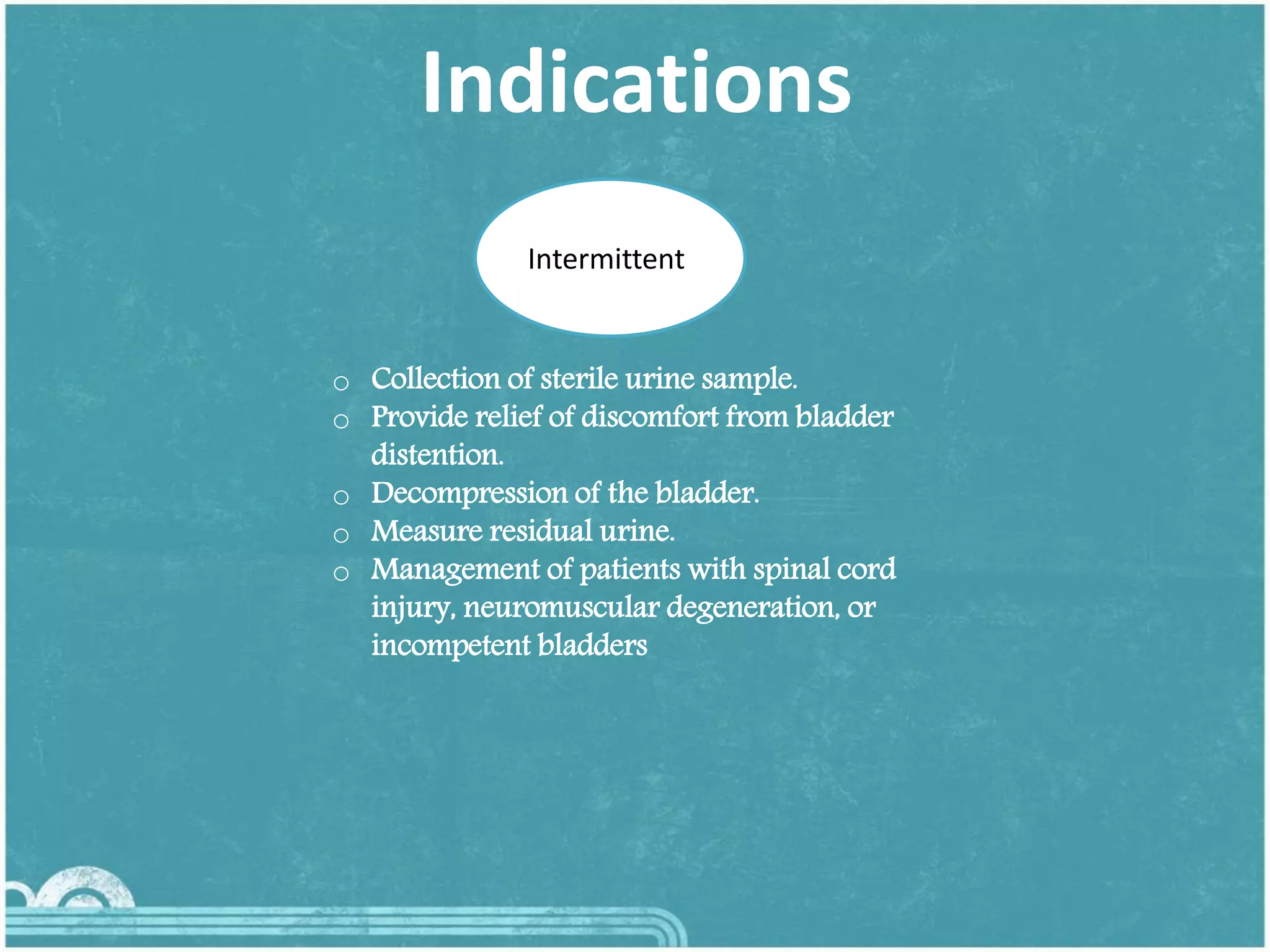 urinary catheterization | PPTX