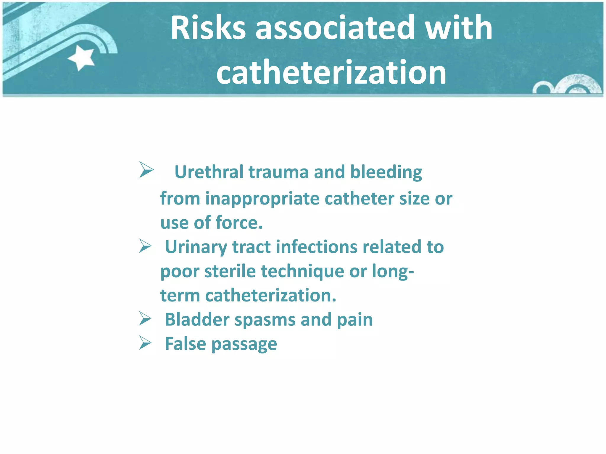 urinary catheterization | PPTX