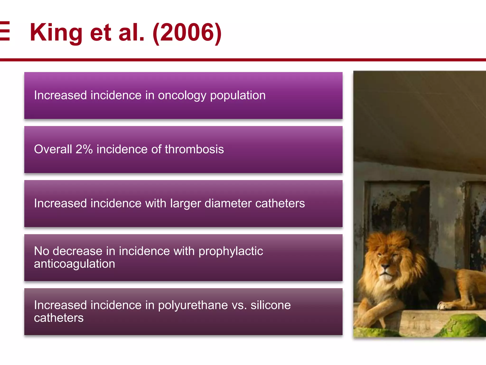 Catheter Related Thrombus Management (enhanced by VisualBee) | PPTX