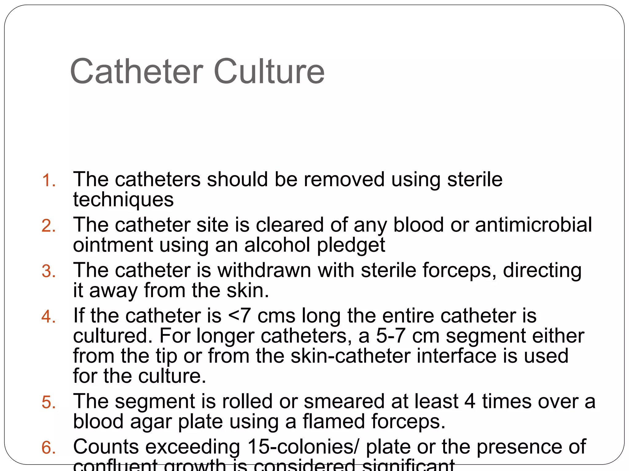 Catheter related blood stream nanoti sir | PPTX