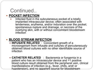 Catheter related blood stream nanoti sir | PPTX