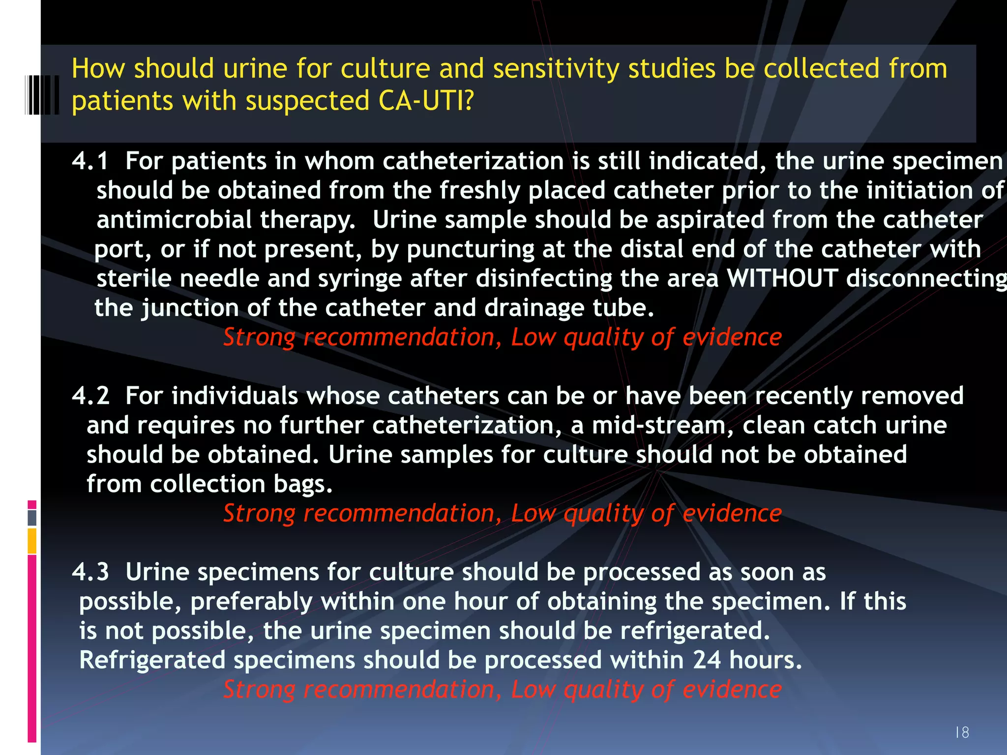 Catheter Associated Urinary Tract Infection (CAUTI) | PDF