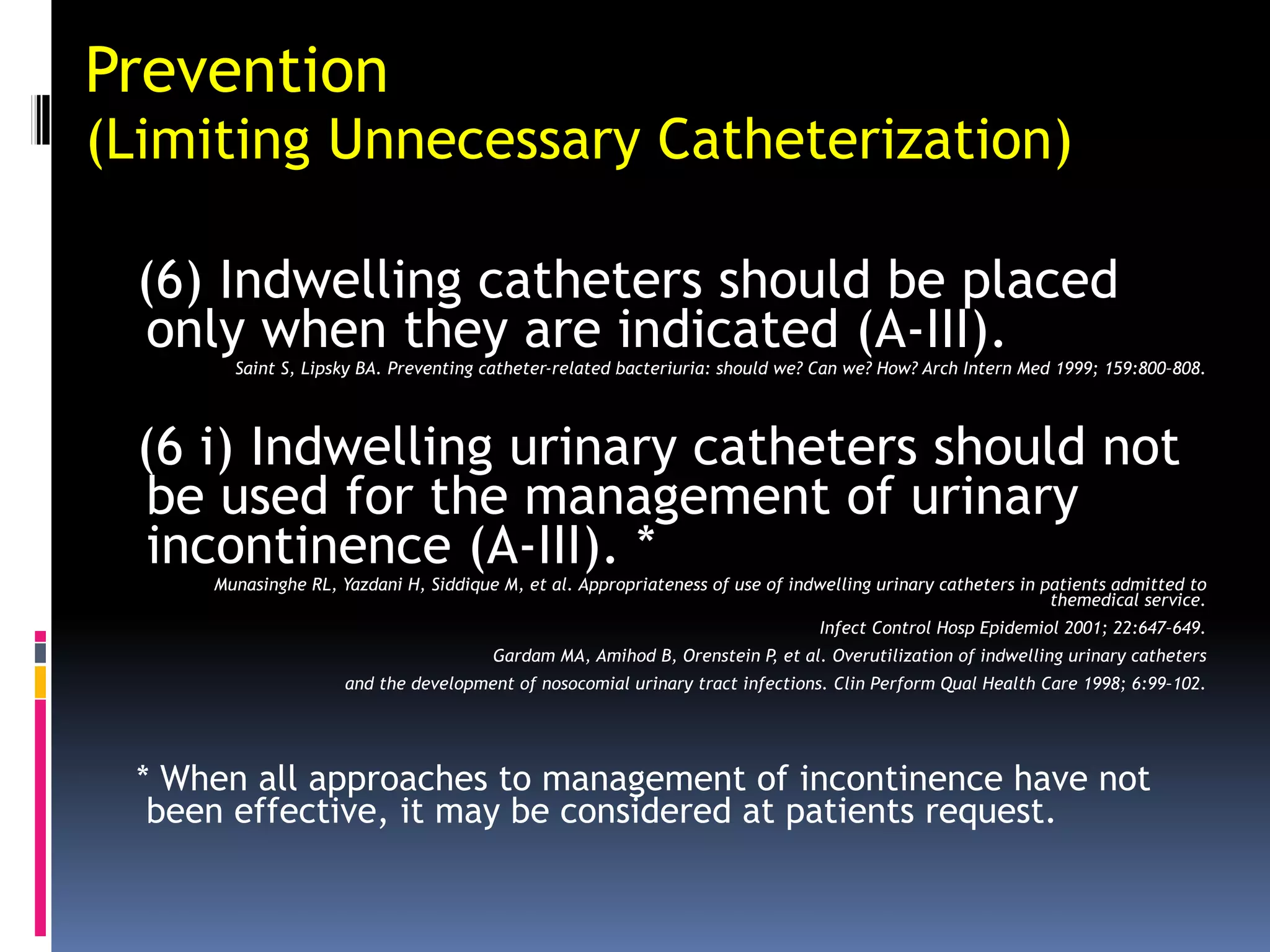 Catheter Associated Urinary Tract Infection (CAUTI) | PDF