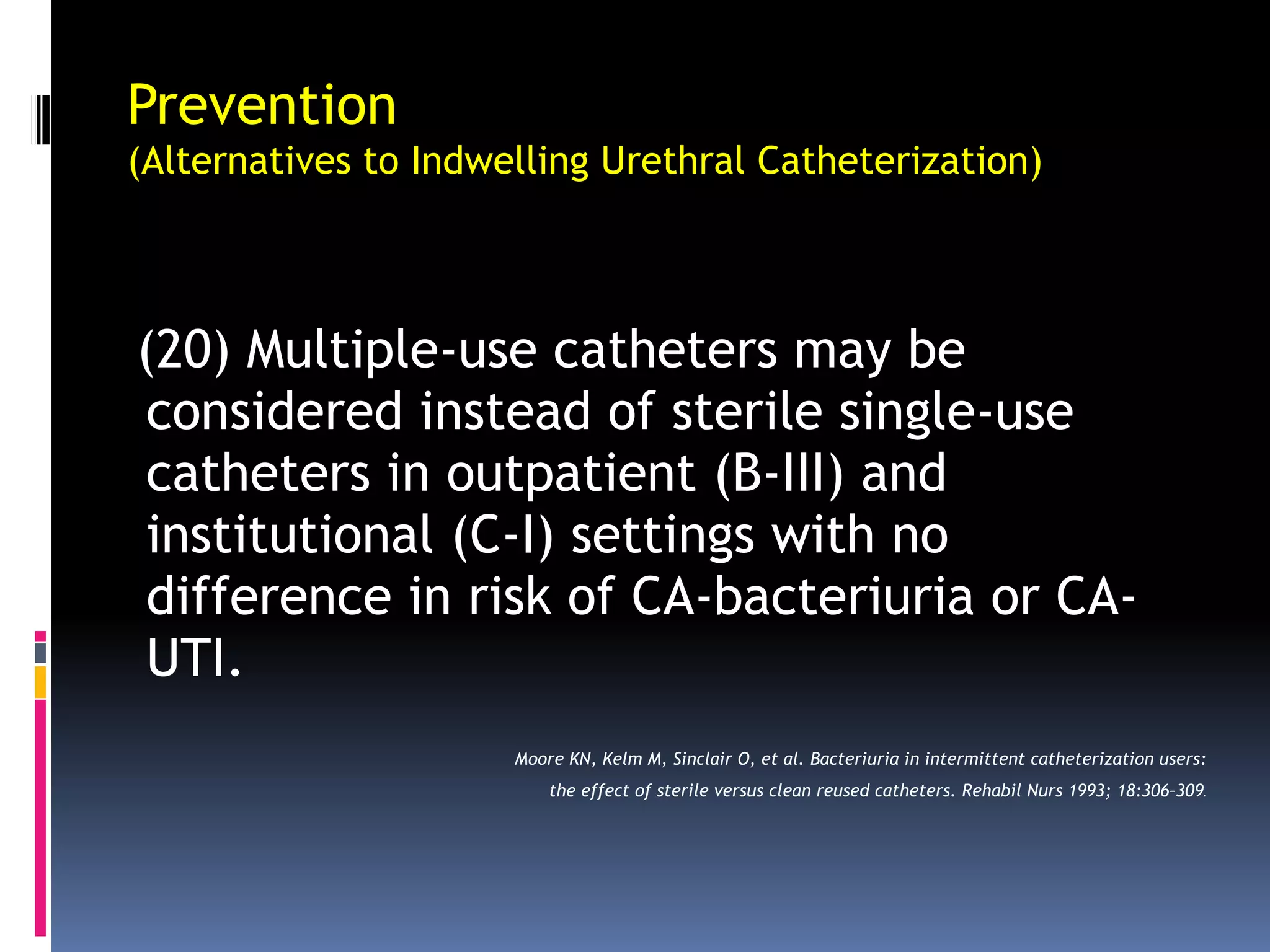 Catheter Associated Urinary Tract Infection (CAUTI) | PDF
