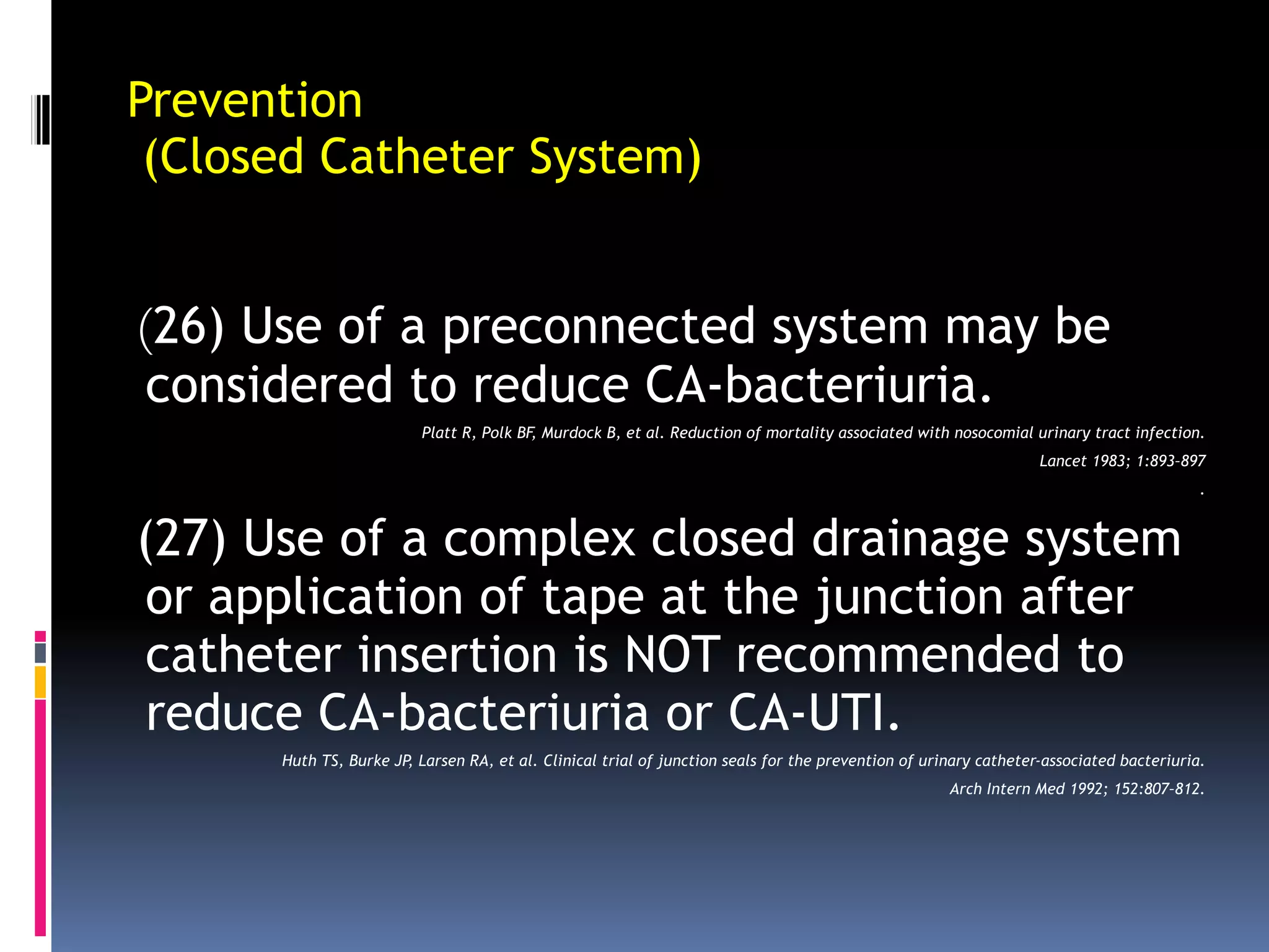 Catheter Associated Urinary Tract Infection (CAUTI) | PDF