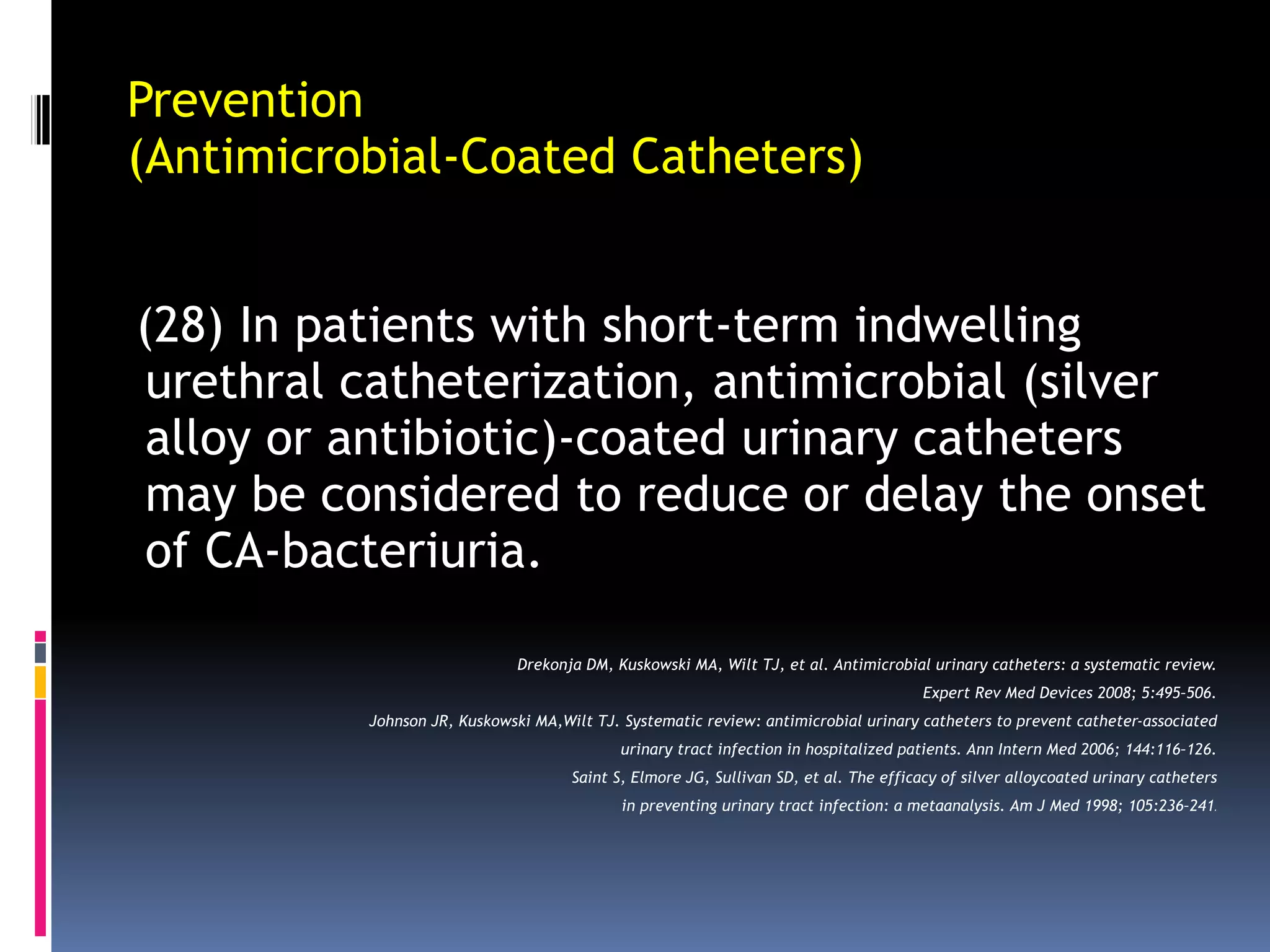 Catheter Associated Urinary Tract Infection (CAUTI) | PDF