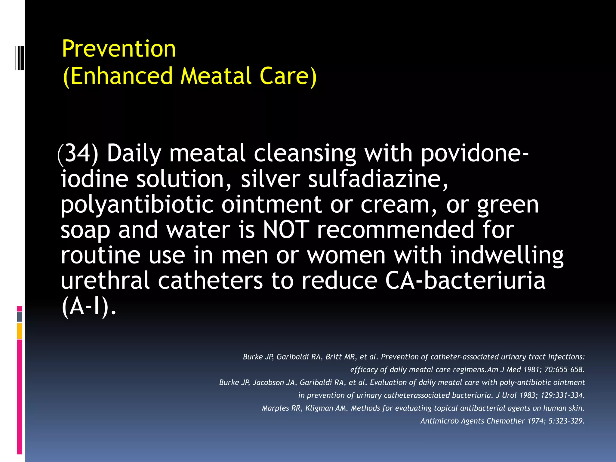 Catheter Associated Urinary Tract Infection (CAUTI) | PDF
