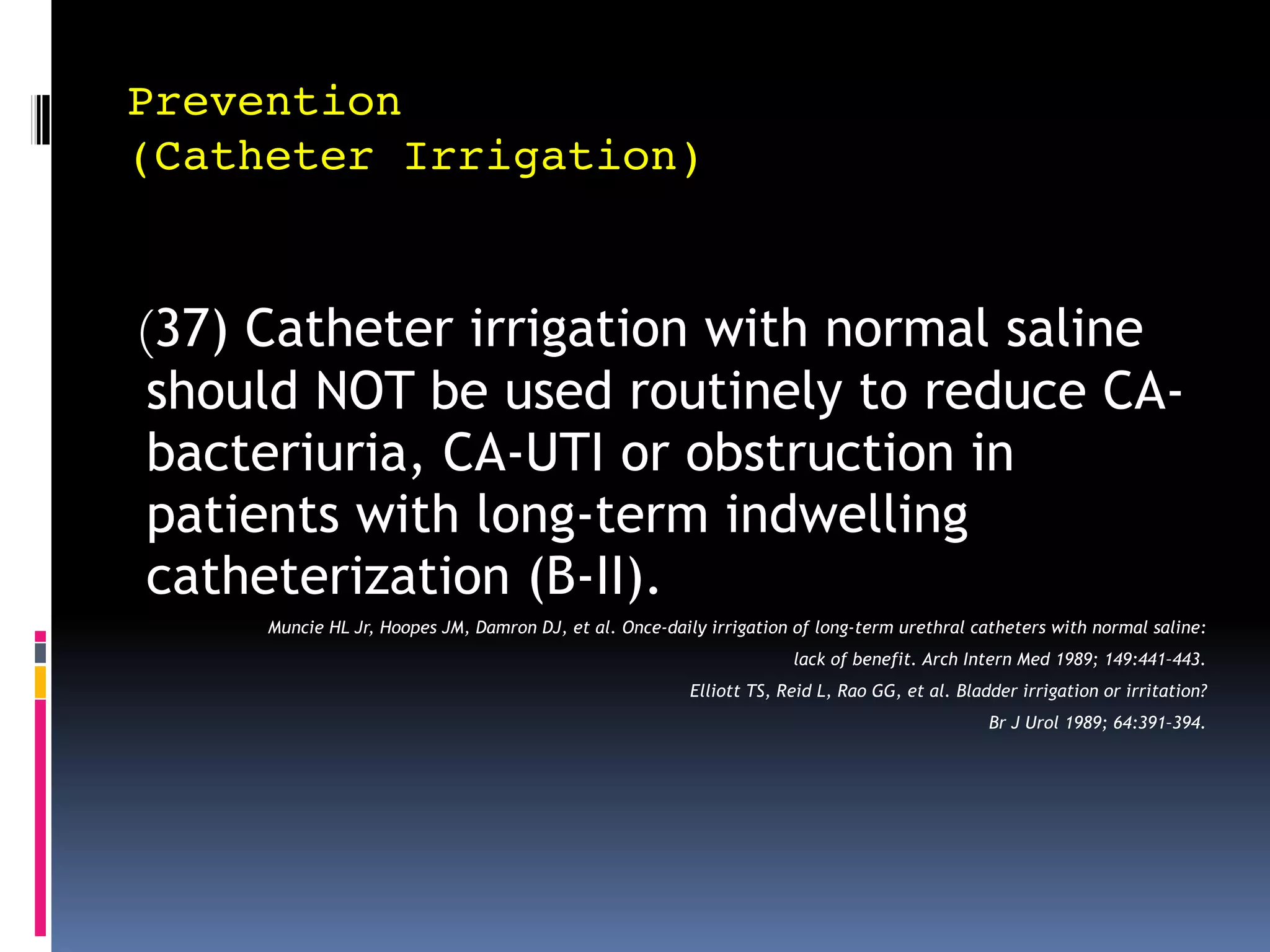 Catheter Associated Urinary Tract Infection (CAUTI) | PDF